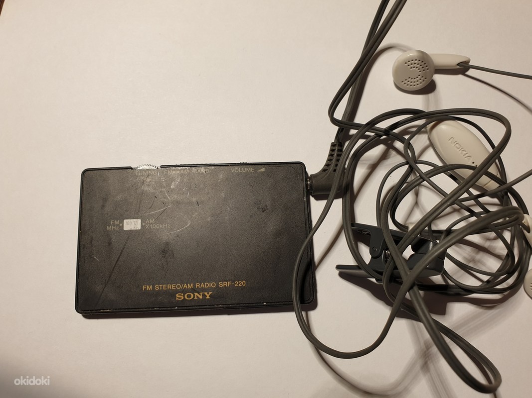 Радиоприемник Sony FM\AM SRF-220 - Narva, Радио – okidoki