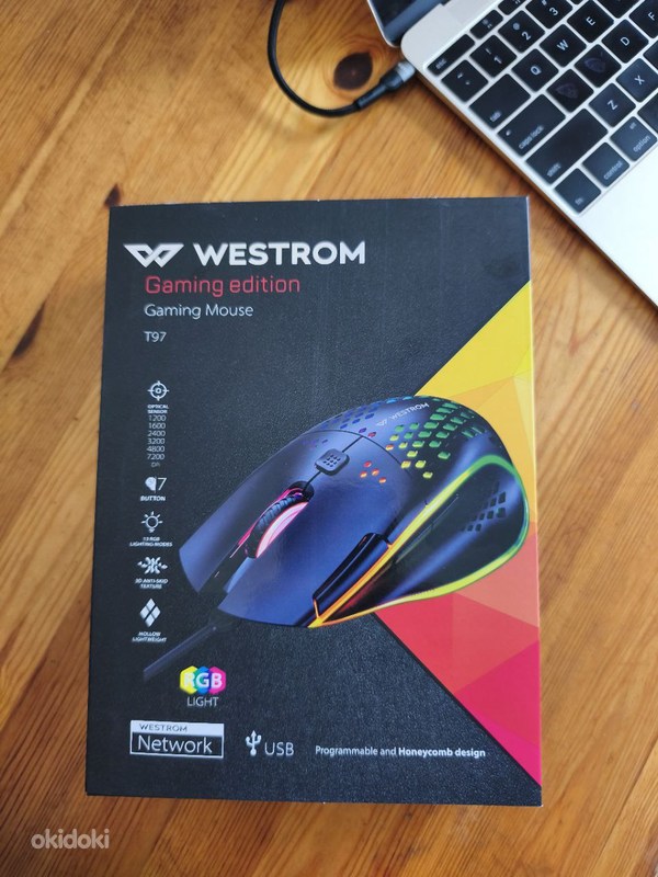 Gaming Mouse WESTROM T97 - Pärnu, Hiired – okidoki