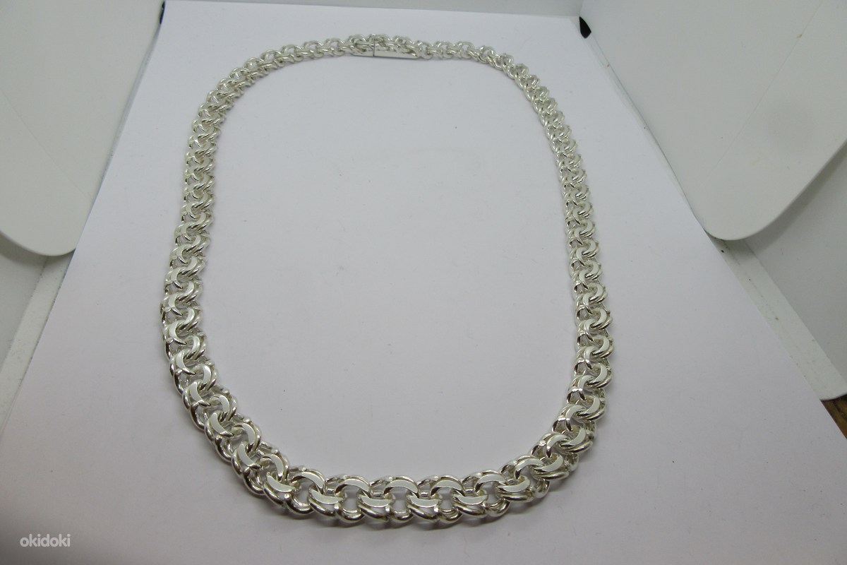 Uus-hõbe-Bismarck-kaelakett-117,39gr. - Tallinn, Väärismetallid – okidoki