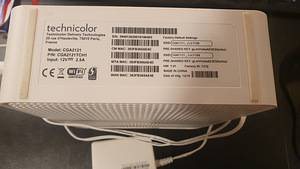 Modem/Wifi ruuter - Technicolor CGA2121 (Elisa) - Tallinn, Ruuterid ...