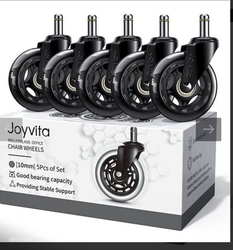 Kontoritooli rattad kummist - Tallinn, Mööbel ja interjöör – okidoki