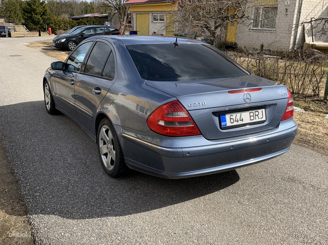 MB E270 CDI - Tallinn, E 270 – okidoki