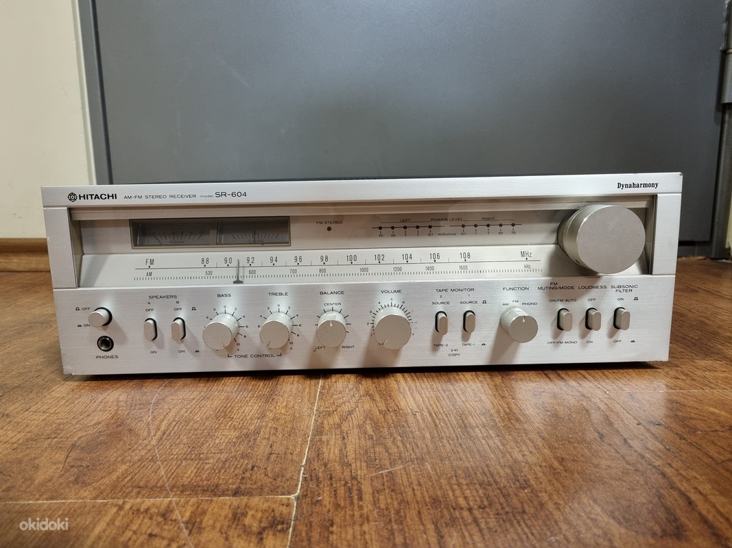 Hitachi SR 604 - Tallinn, Ressiiverid – okidoki