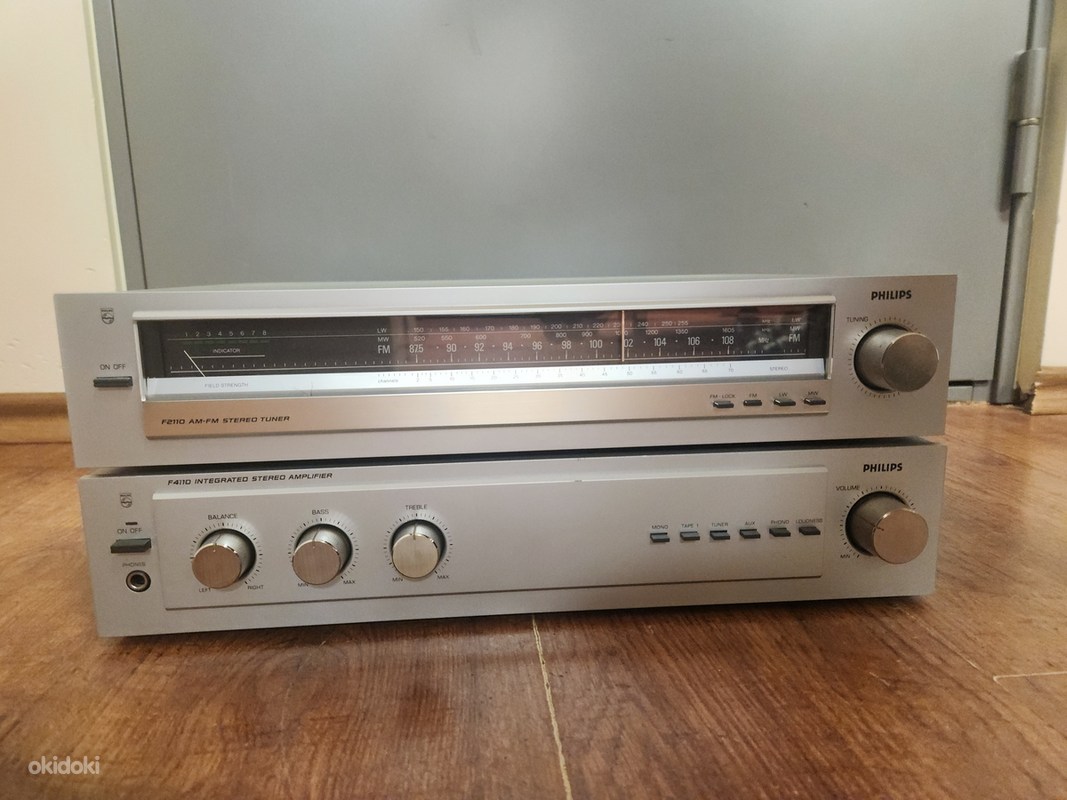Philips F4110 ja F2110 Stereo Integrated Amplifier - Tallinn, Hi-Fi ...