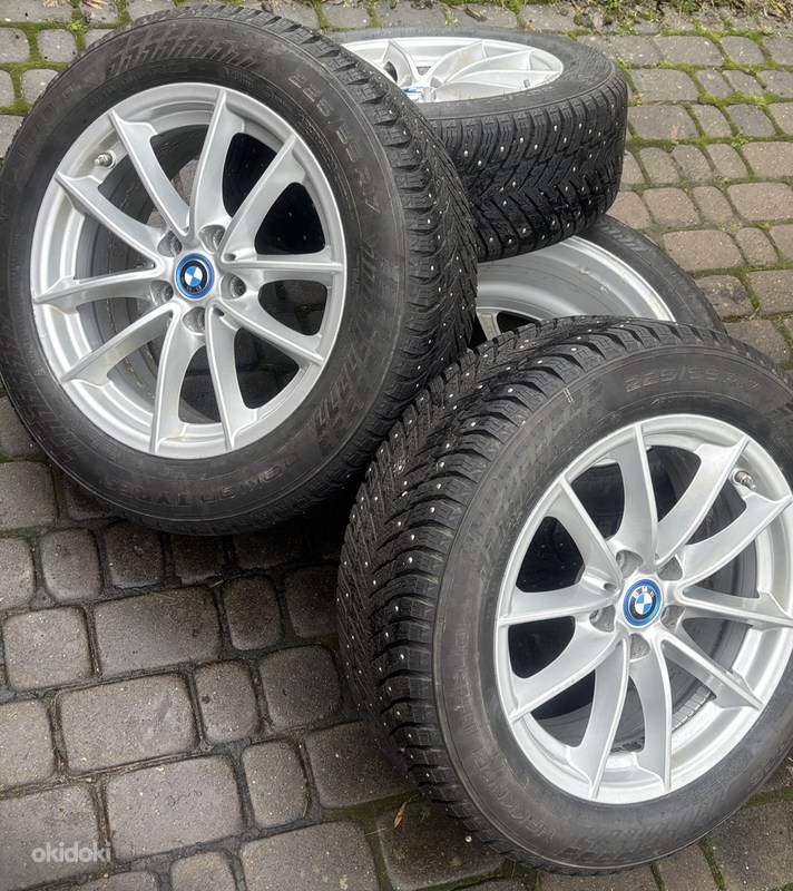 BMW Style 618 veljed ja Nokian HKPL10 naastrehvid - Tallinn, Veljed ...