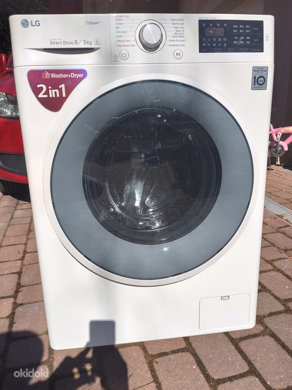 LG Washer Dryer Inverter Direct Drive 8/5 Kg F4J6TM0W:, 49% OFF