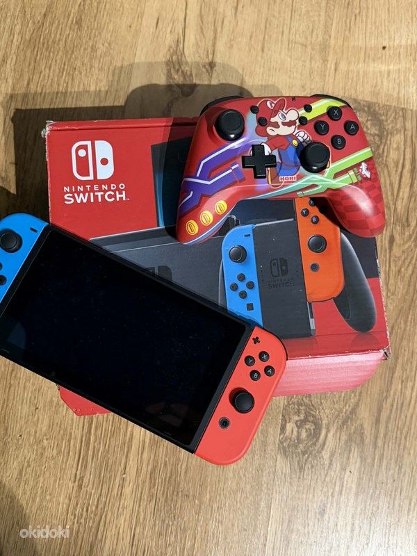 Nintendo Switch+Super Mario беспроводной контроллер+256gb sd - Pärnu ...