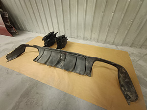 Mercedes benz w213 e63 e53 e43 tagumine diffuser - Pärnu, Kere ja ...
