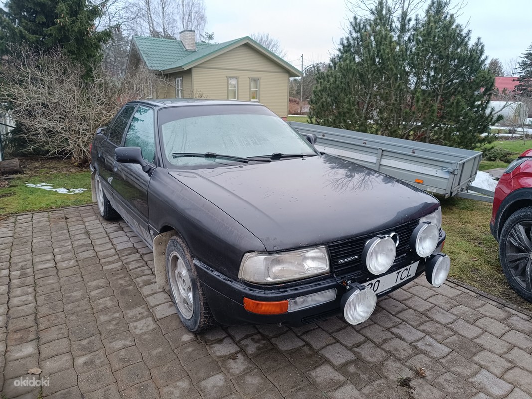 Audi 90 quattro Tehtud: - Tagasilla puksid kõik - Tagadifferentsiaali ...