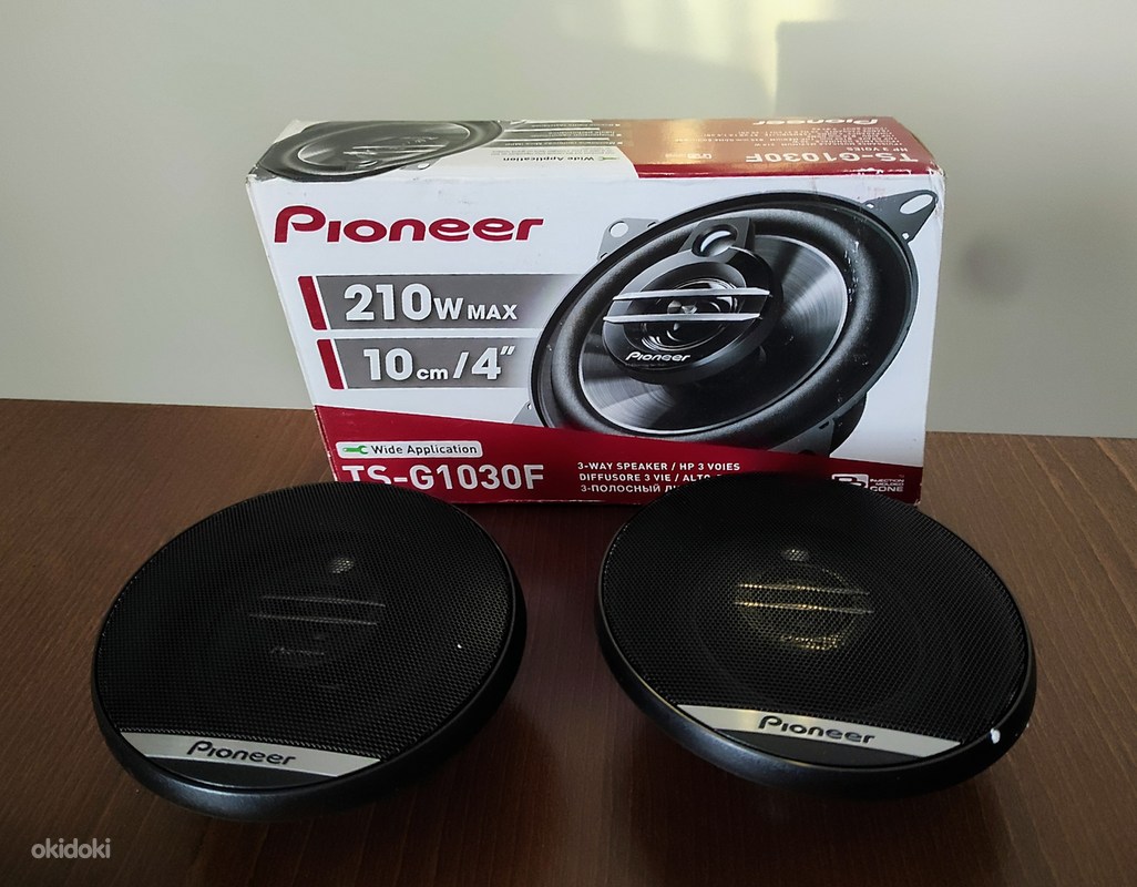 Коаксиальные колонки Pioneer TS-G1030F - Tallinn - Автомобильная ...