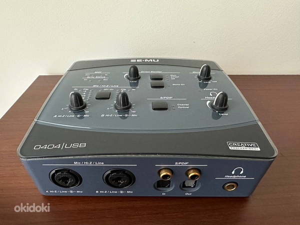 creative professional e mu 0404