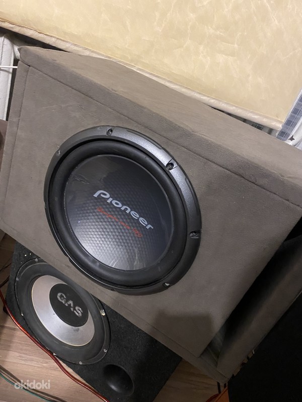 Сабвуфер Pioneer12" 2400 Вт + усилитель 2000 Вт - Jõhvi, Jõhvi vald ...