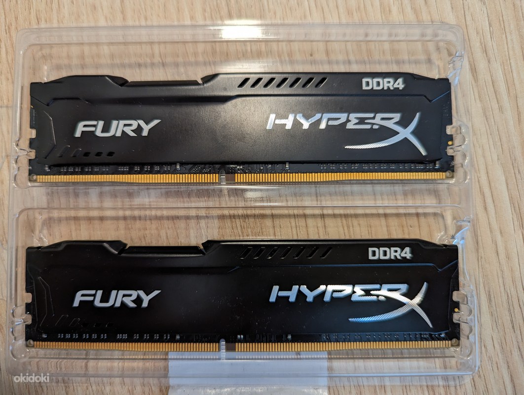Kingston HyperX Fury DDR4 16 Гб (2x8 Гб) - Tallinn - Комплектующие ...