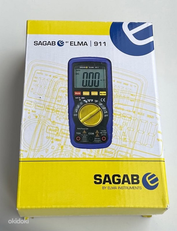Sagab Elma 911 Professional Digital Multimeter - Tallinn, Tööriistad ...